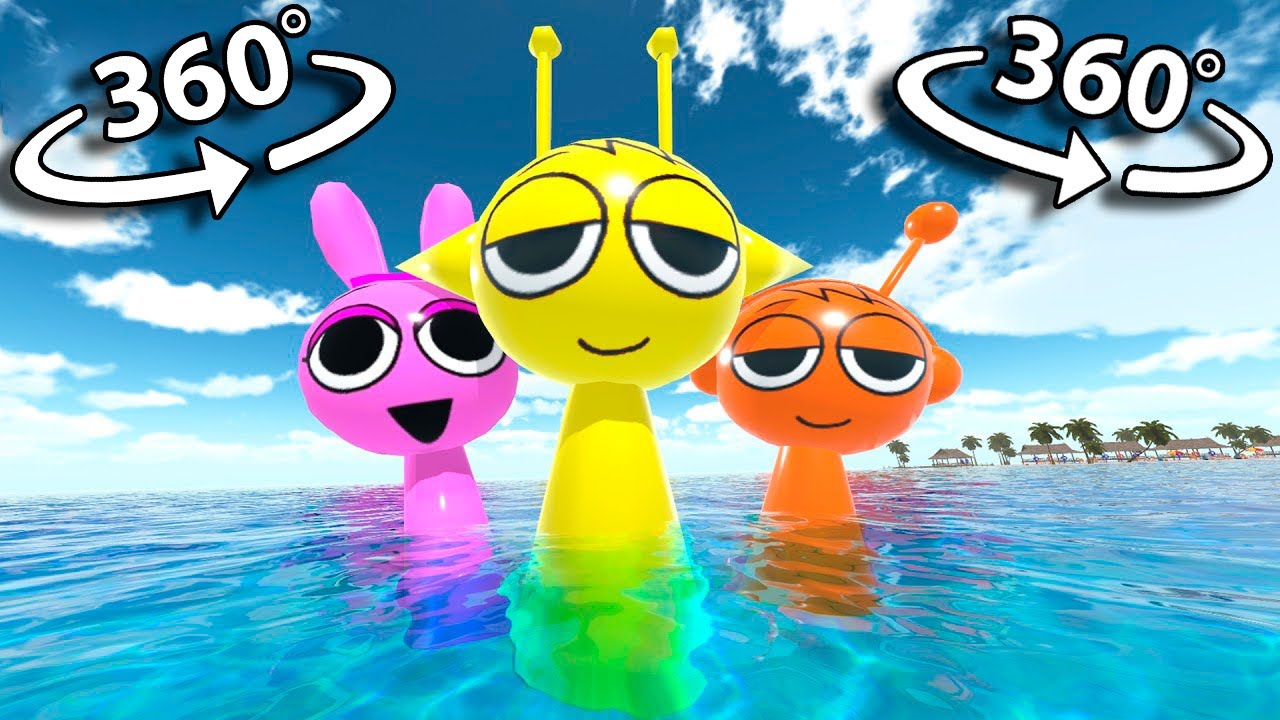 VR 360° Incredibox Sprunki - IN THE SEA! - YouTube