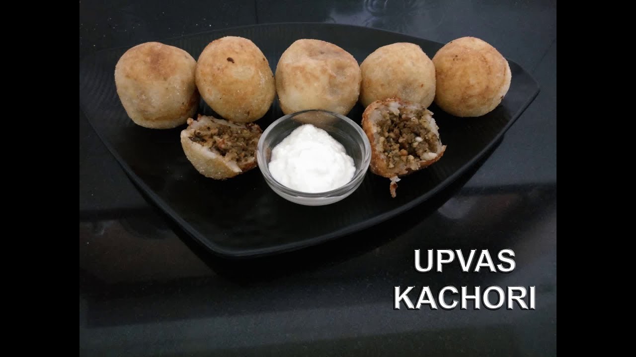 Navratri Special Fasting Recipe - Upvas Kachori Recipe | Upvas Ki ...