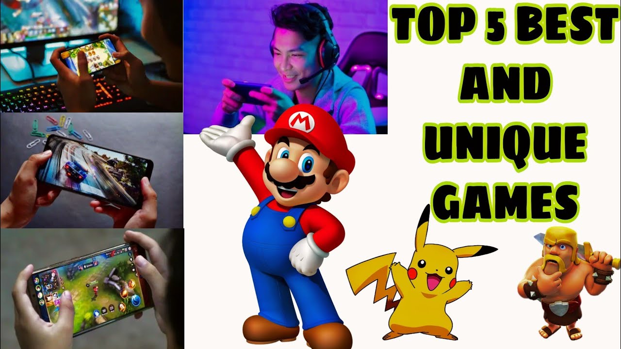 TOP 5 TRENDING AND MOST UNIQUE GAMES FOR MOBILE DEVICES IN 2021. Only ...