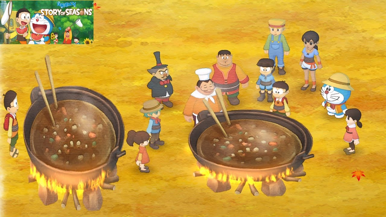 ANNUAL HARVEST FESTIVAL / HOT POT - DORAEMON STORY OF SEASONS - P31 ...