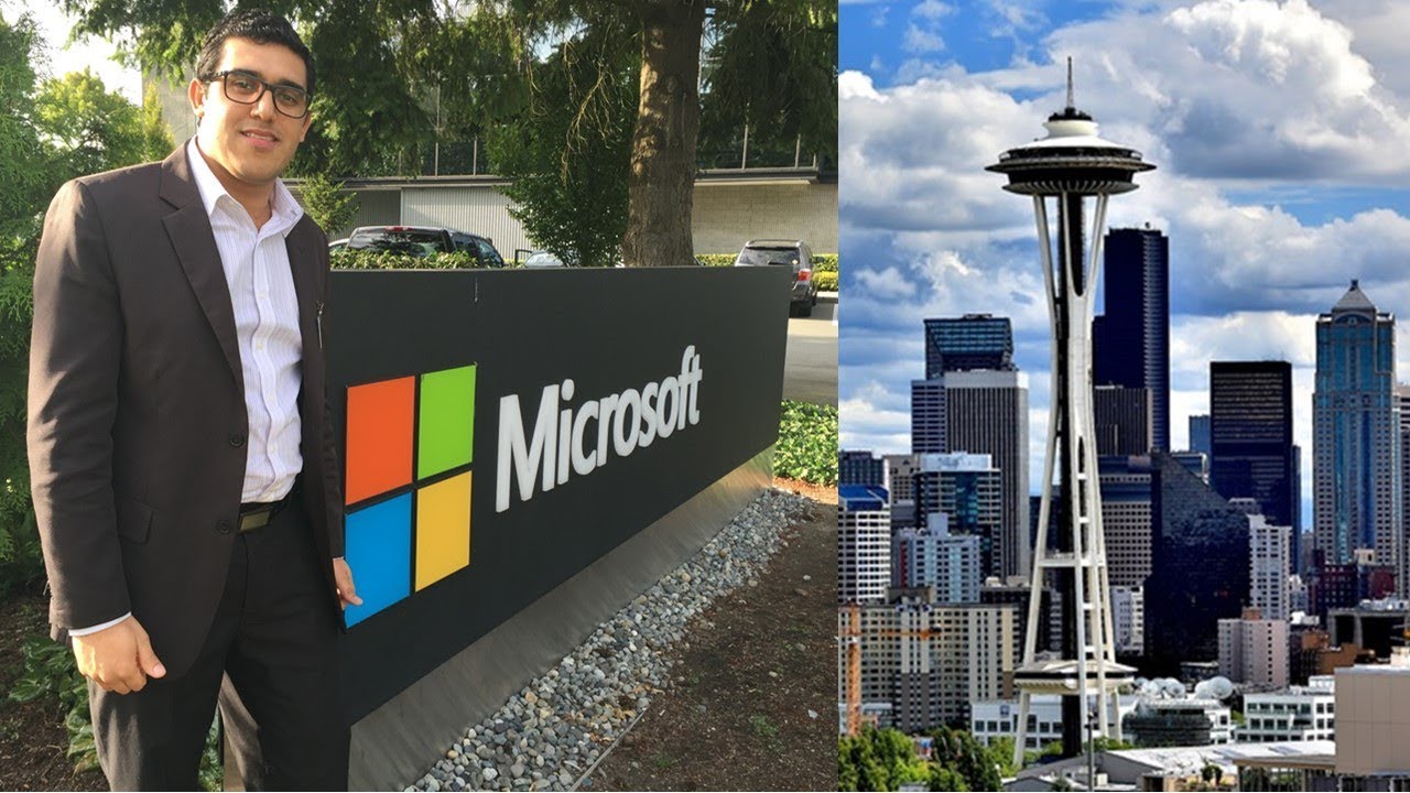 Visitei a sede da Microsoft em Seattle nos Estados Unidos - YouTube