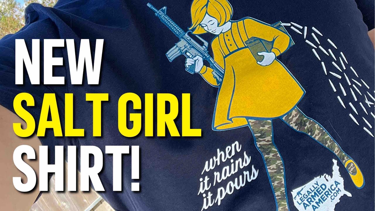 New SALT GIRL shirt!!! - YouTube