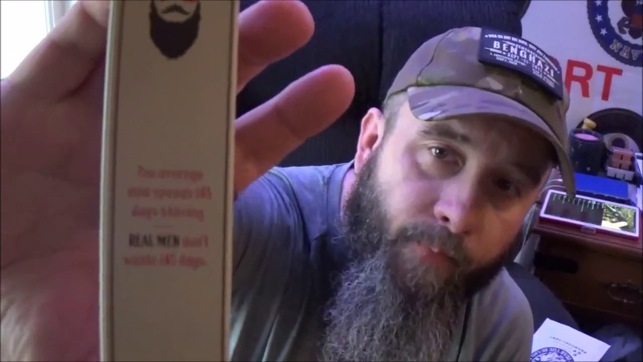 BushKlawz Lumber Prince Beard Oil - YouTube