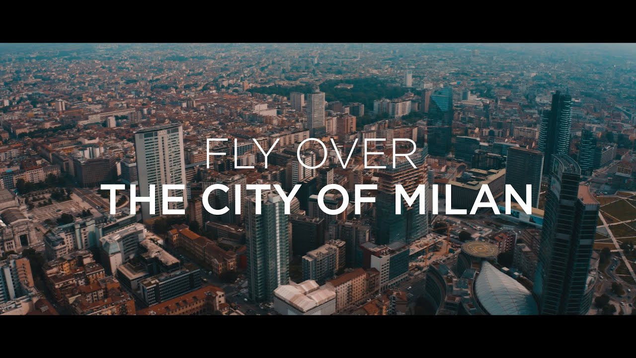 FLY OVER THE CITY OF MILAN, ITALY - DJI Mavic Pro 2 - 4K Cinematic ...
