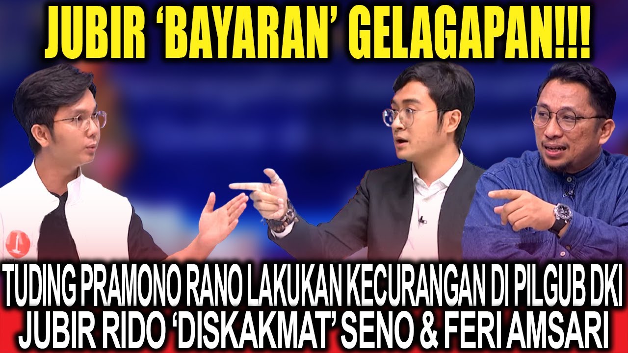 Gelagapan Tuding Pramono-Rano Lakukan Kecurangan Di Pilgub DKI, Jubir ...