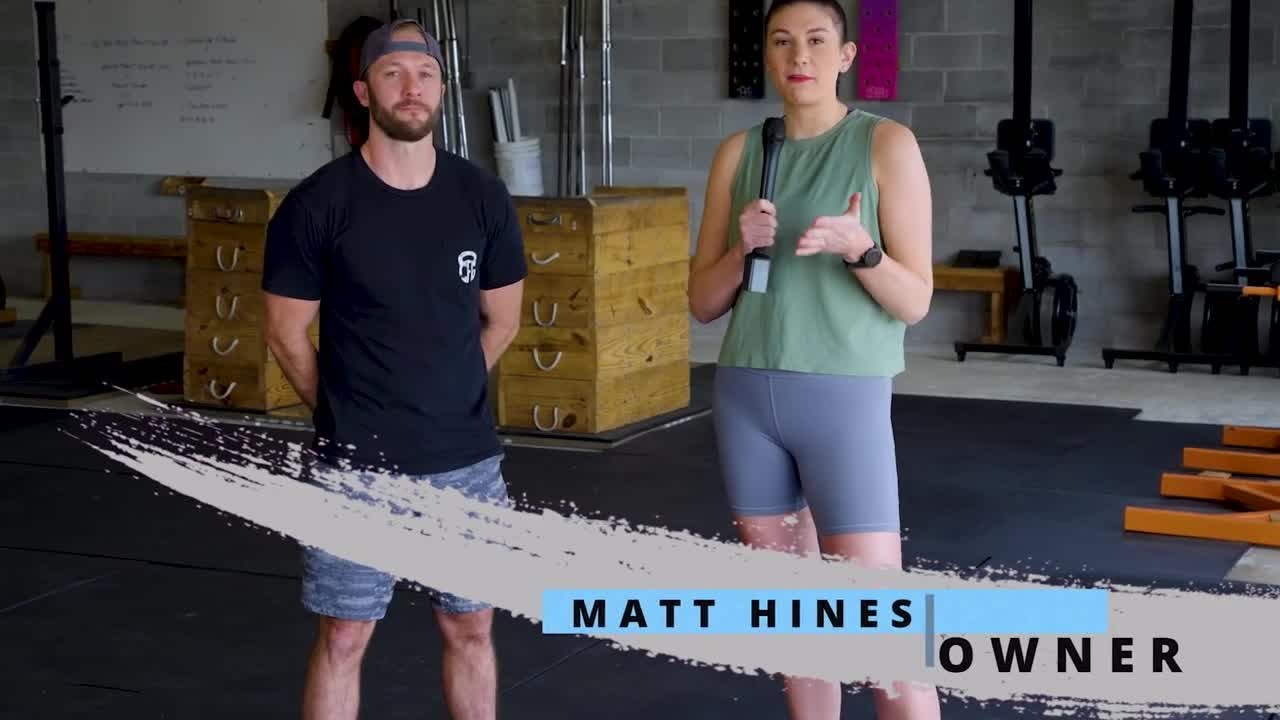 CROSSFITTING MY WAY TO FRONT SQUAT PERFECTION!!! - YouTube