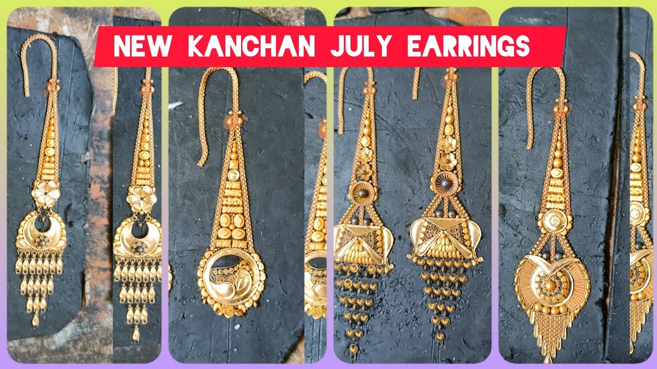 Latest unique Kanchain jhula design|gold earring design|Kan ke jhula # ...
