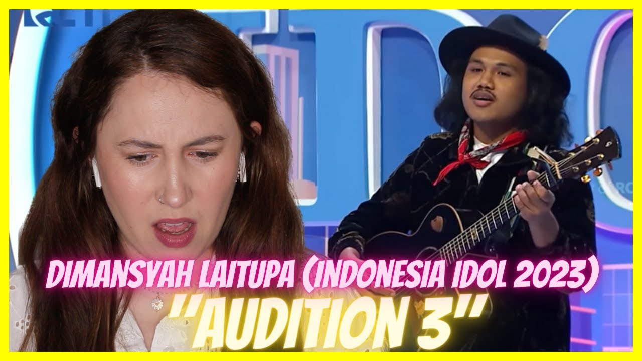 Dimansyah Laitupa (Indonesian Idol 2023) "Audition 3" | Reaction Video ...