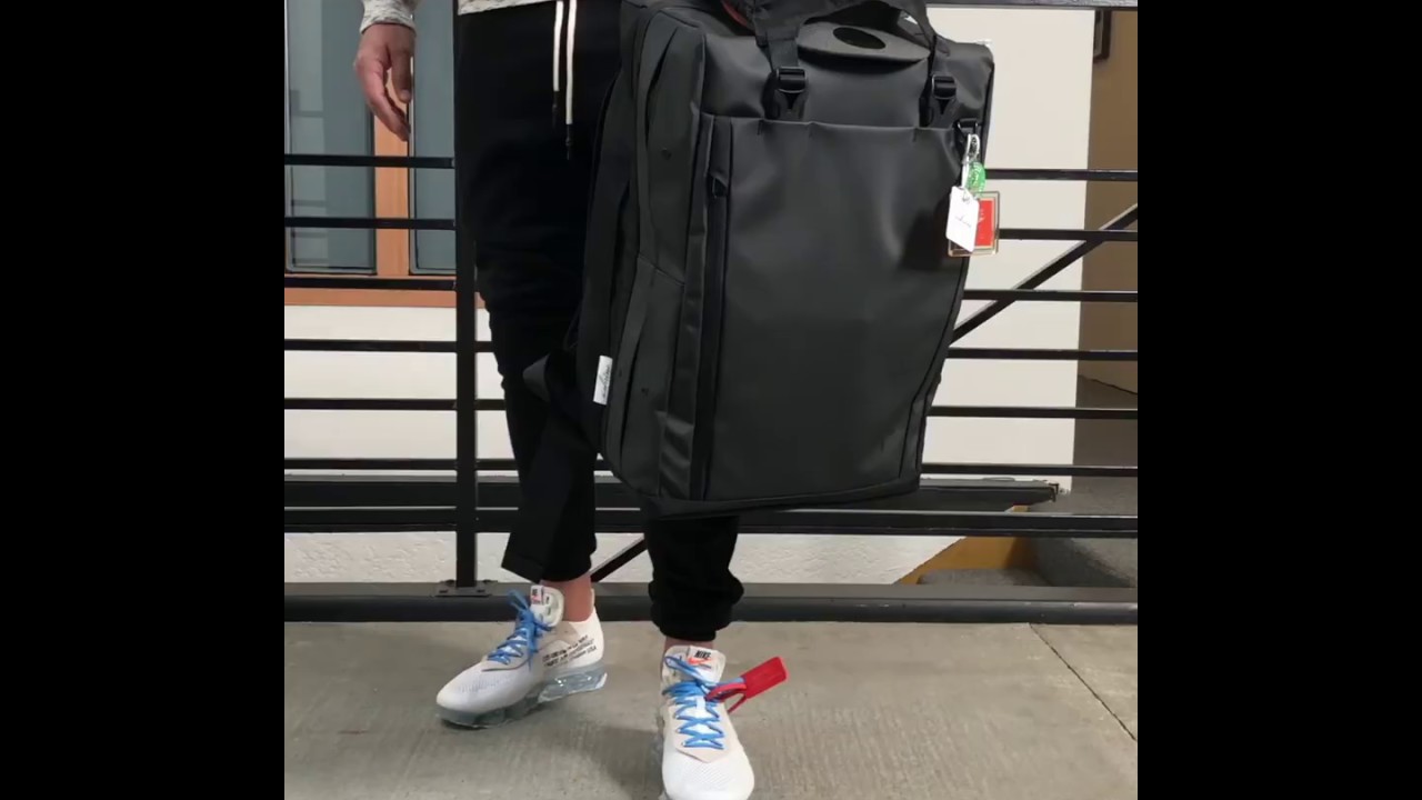 The Shrine Co Triple Black Collection Weekender Backpack - YouTube