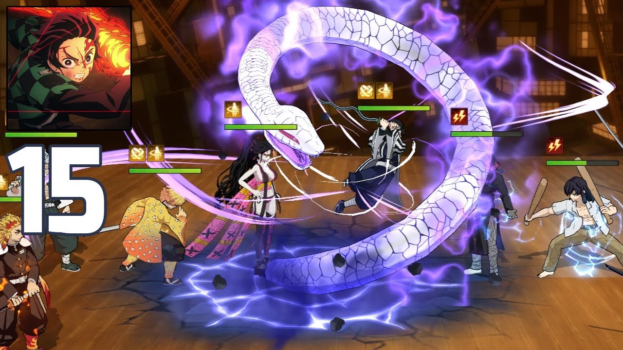 Demon Slayer Mobile Kimetsu No Yaiba - Gameplay Walkthrough Part 15 ...