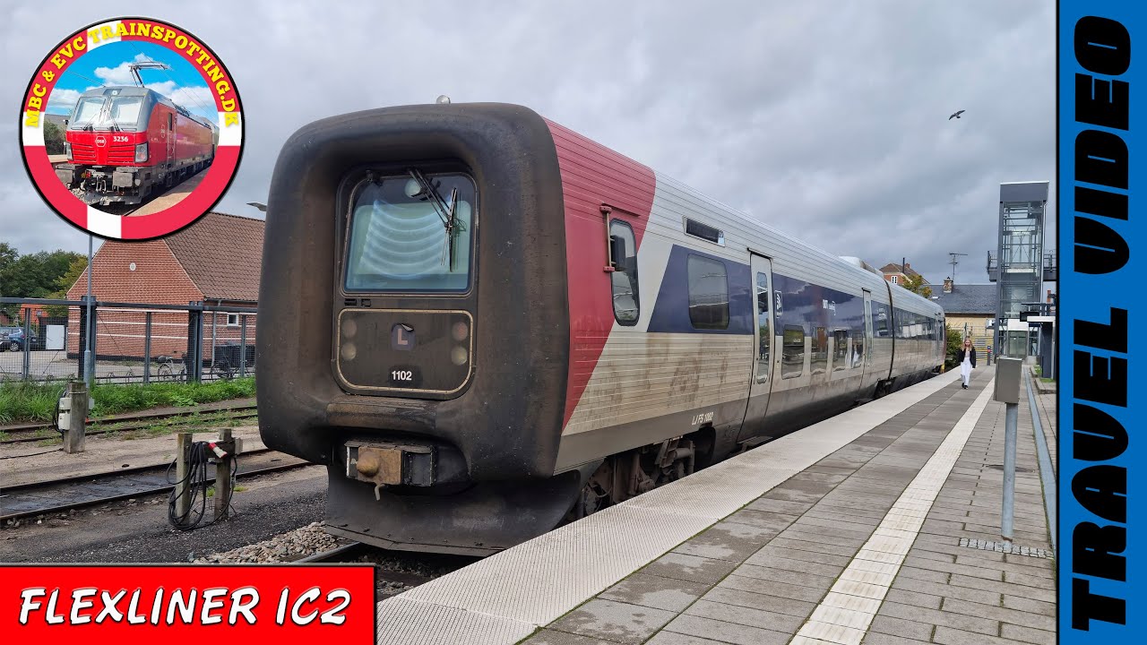 [Vlog 109] Med lokaltog IC2 på Tølløsebanen | (2 klasse) Trip report | - YouTube