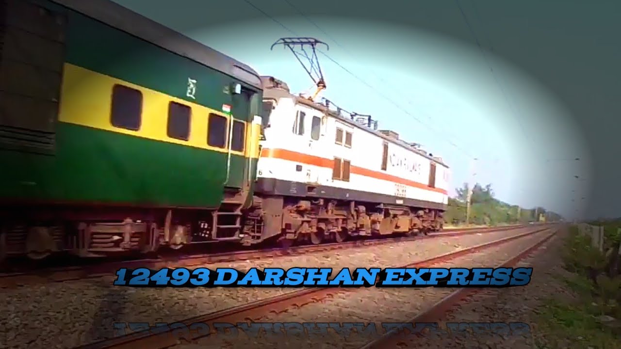 12493 Darshan Express Pune–Hazrat Nizamuddin AC Superfast Express - YouTube