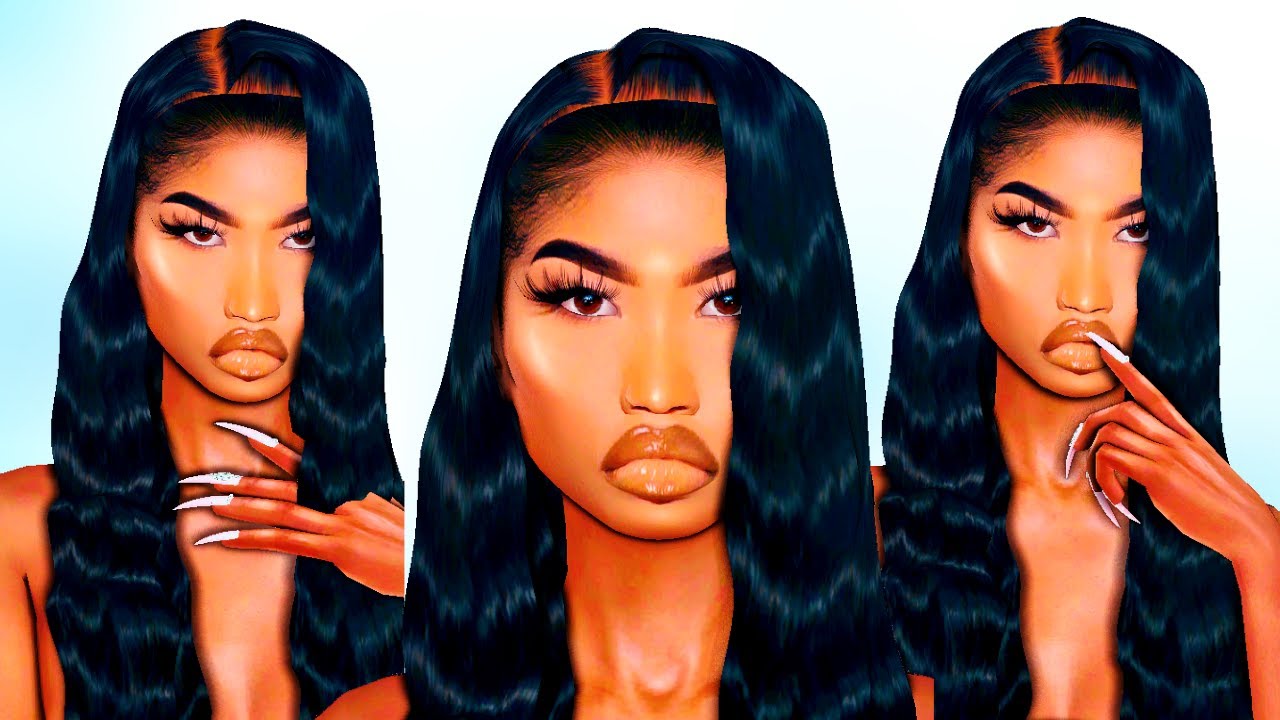 🤍 Sims 4 CAS Abbey Adam | CC Folder & SIM DOWNLOAD - YouTube