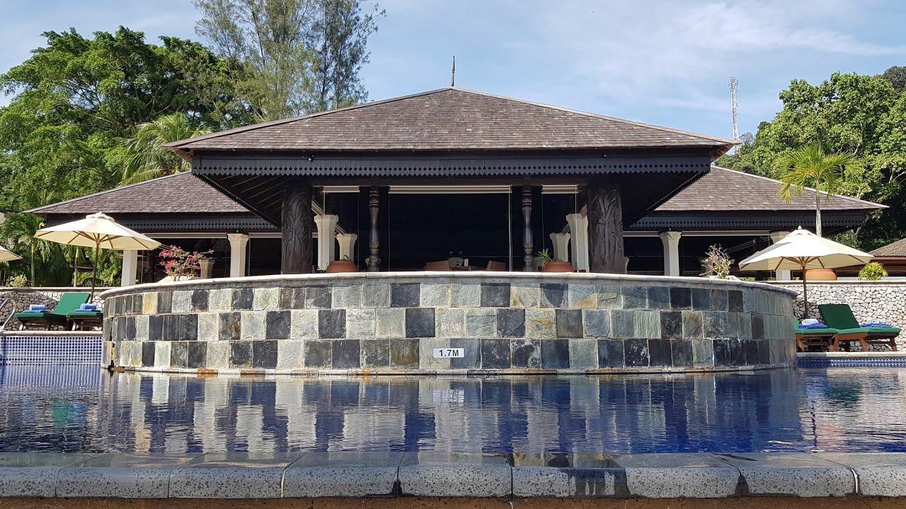 The Royal Bay Beach Club Sea Facing Infinity Pool View Lunch in Pangkor ...