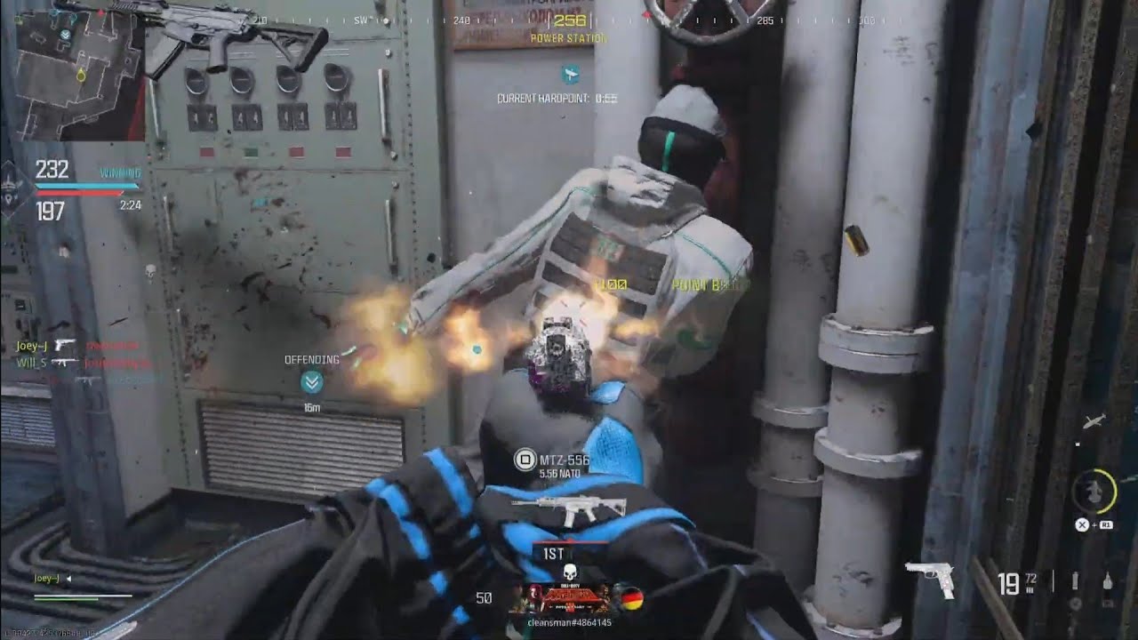 2KD Hardpoint On Sub Base MW3 Ranked - YouTube