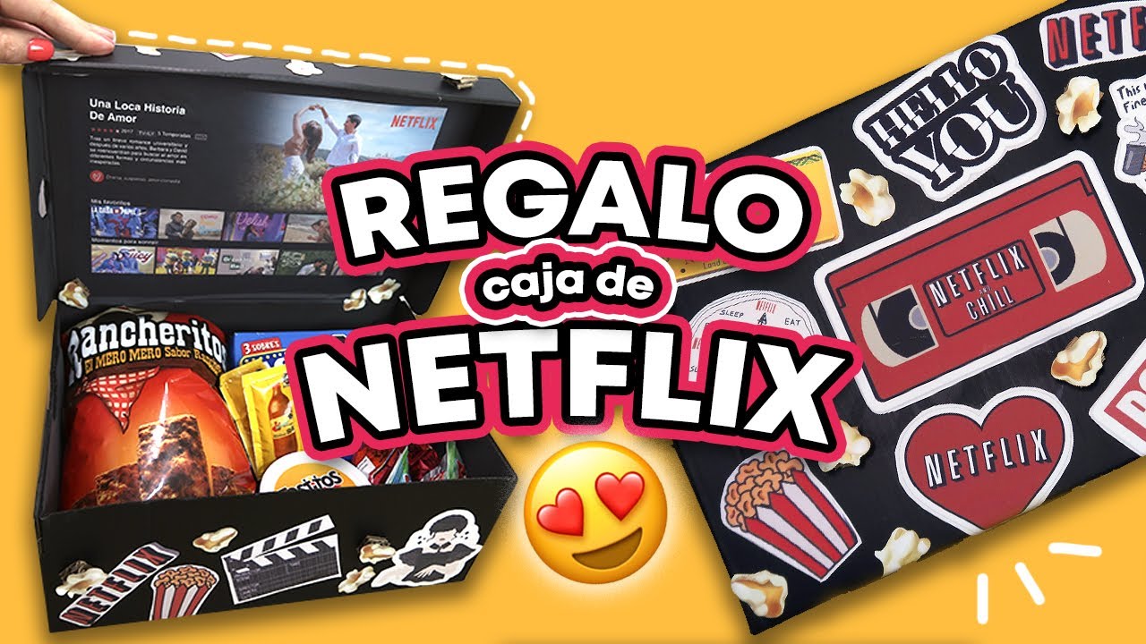 REGALO caja de NETFLIX para tu novio!! (DESCARGABLES GRATIS ...