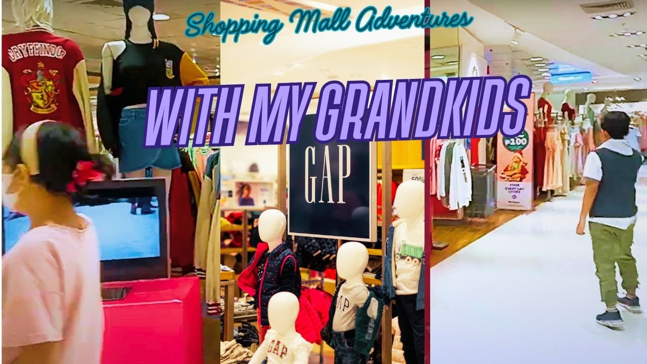 Epic Day Out: Shopping Mall Adventures with My Grandkids! 🛍️💕 - YouTube
