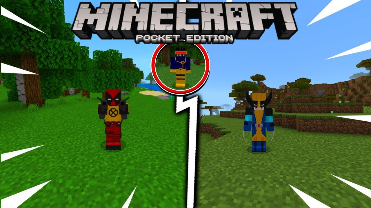 NOVO!! ADDON/MOD DOS X-MEN PARA MINECRAFT PE 1.19 - YouTube
