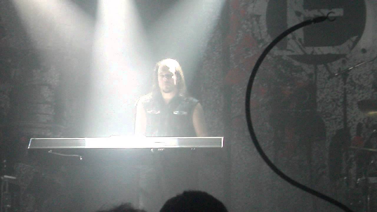 Epica. Rescue Rooms, Nottingham 11/12/12. Keyboardist Coen Janssen ...