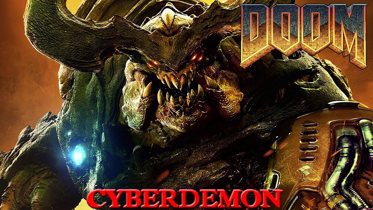 DOOM Cyberdemon Boss Fight - YouTube