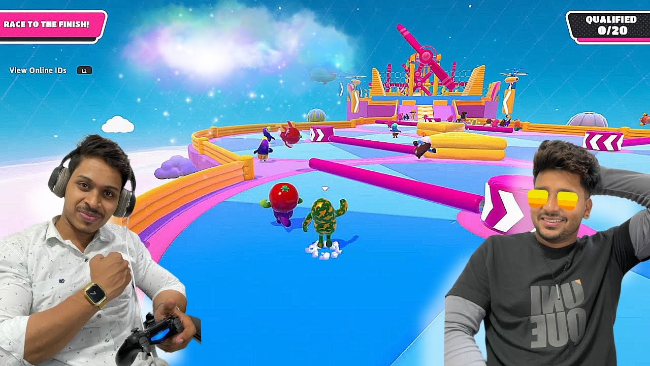 We are NOOB in Fall Guys || Gameplay - YouTube