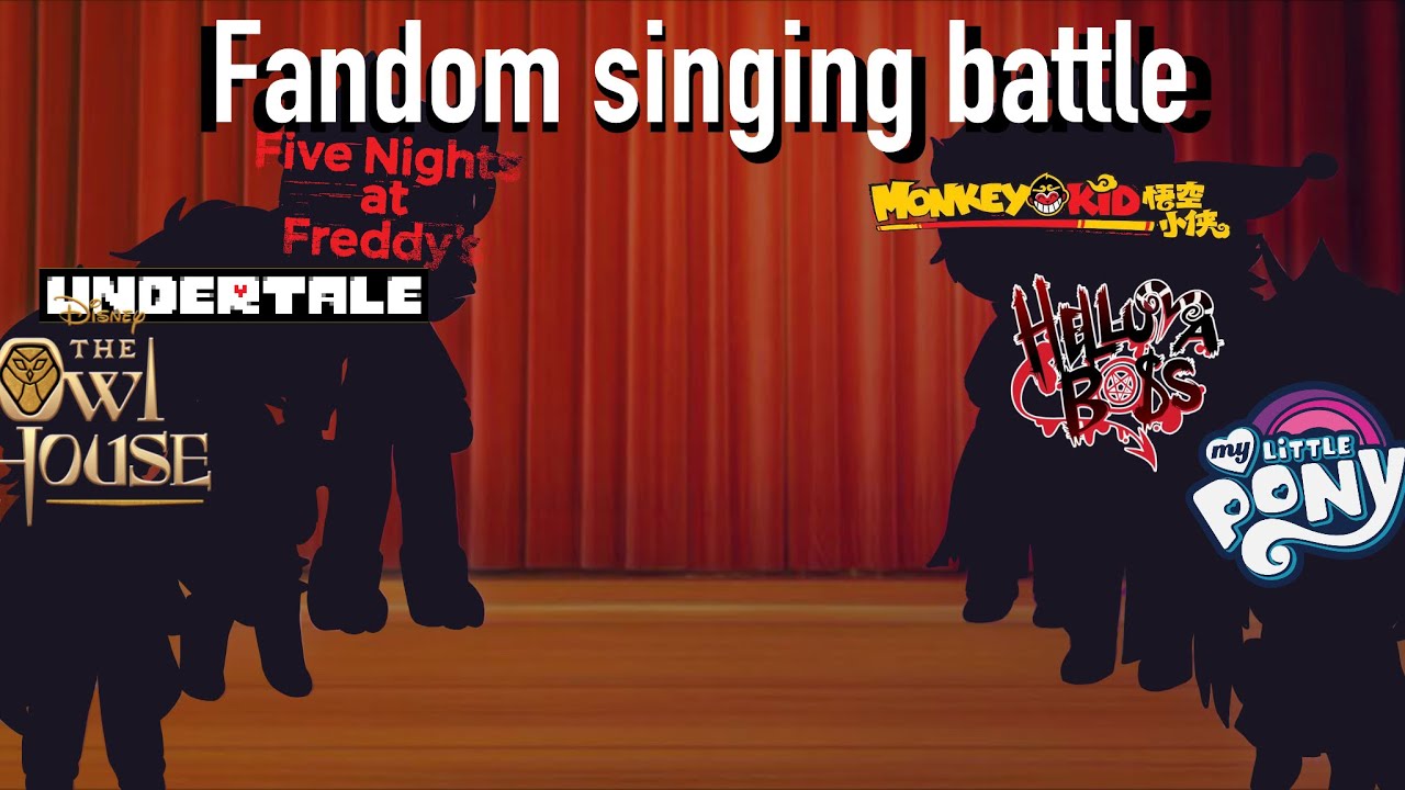 Fandom singing battle ‼️ (OLD AND UNFINISHED READ DESC PLEASE) - YouTube