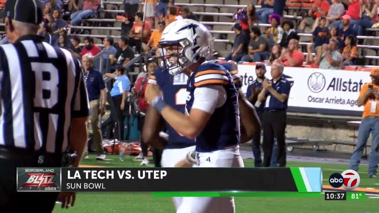 UTEP fall 24-10 to LA Tech - YouTube