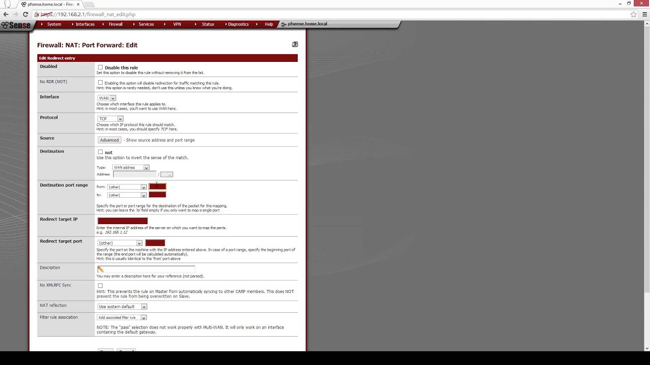 How to use PfSense to setup an Alias and Nat Connections / Port forward ...