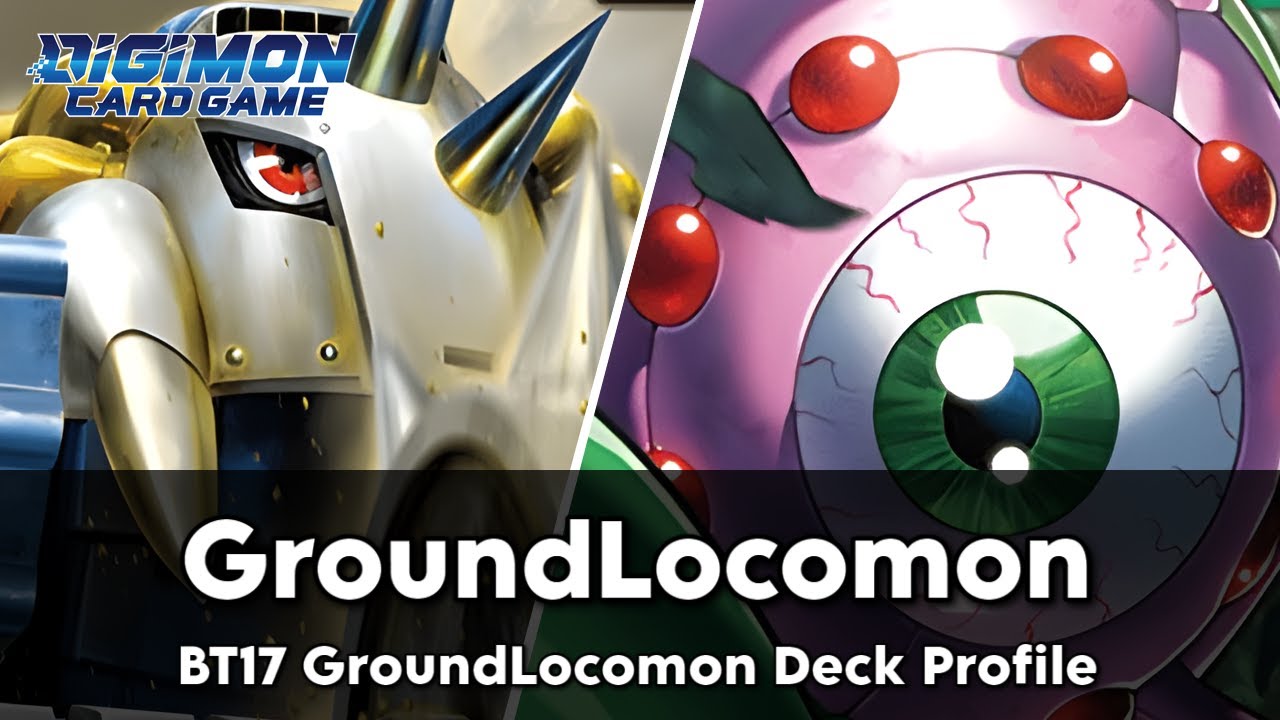 The Pain Train! // BT17 GroundLocomon // Deck Profile - YouTube