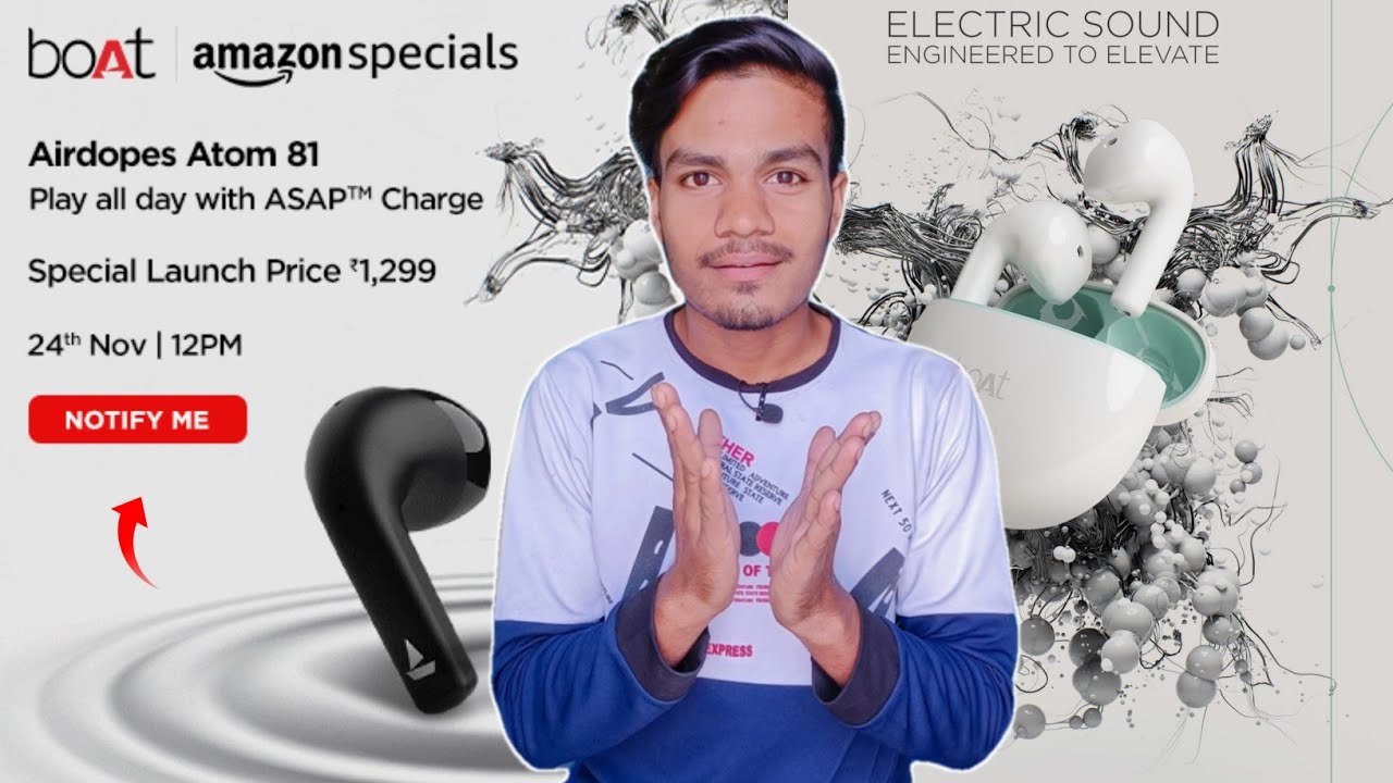boAt Airdopes Atom 81 - Launching on 24th Nov !!! All New Features ...