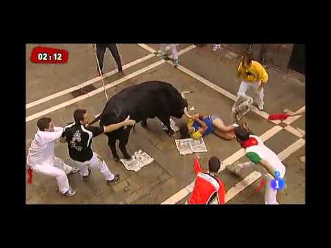 Running of the Bulls 2013 - Pamplona (Spain) - YouTube