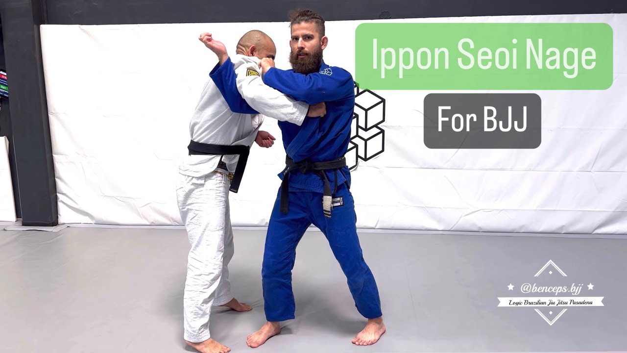 Ippon Seoi Nage for BJJ (Brazilian Jiu Jitsu) - YouTube