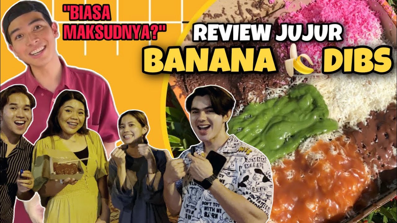 REVIEW JUJUR BANANA DIBS ADIB "BIASA MAKSUDNYA?" . SEDAP SANGAT KE SAMPAI BERATUR PANJANG? - YouTube