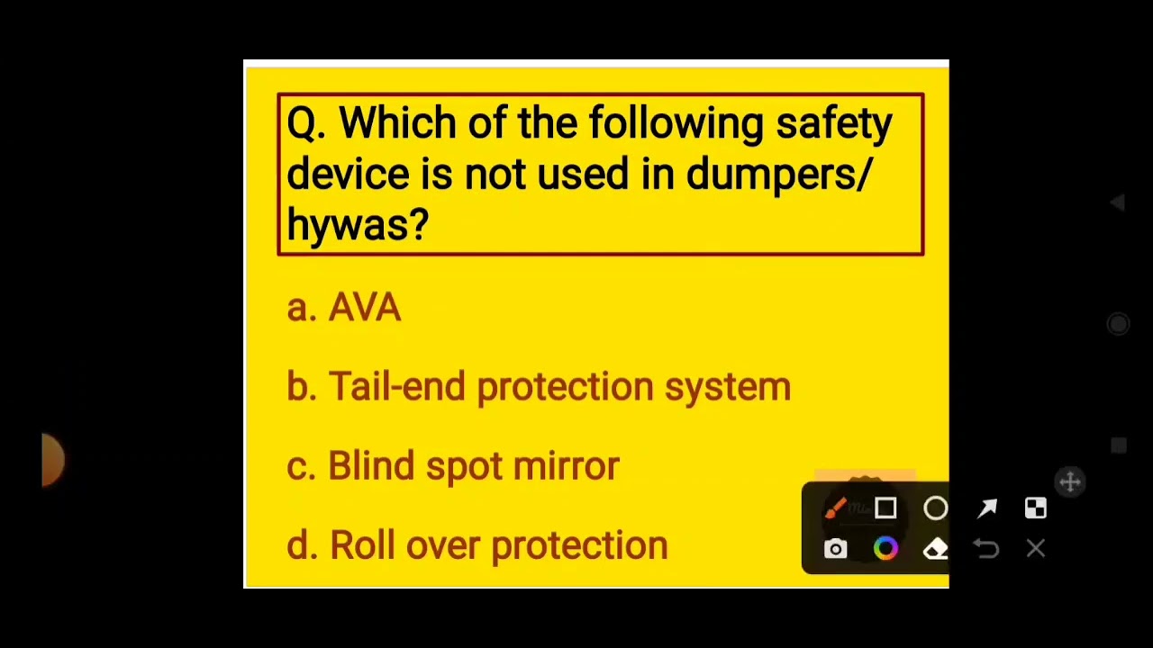 Mining Foreman's & Mining Mate's Examination 2022 Probable questions ...