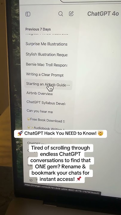 🚀 ChatGPT Hack You NEED to Know! 🤯 - YouTube