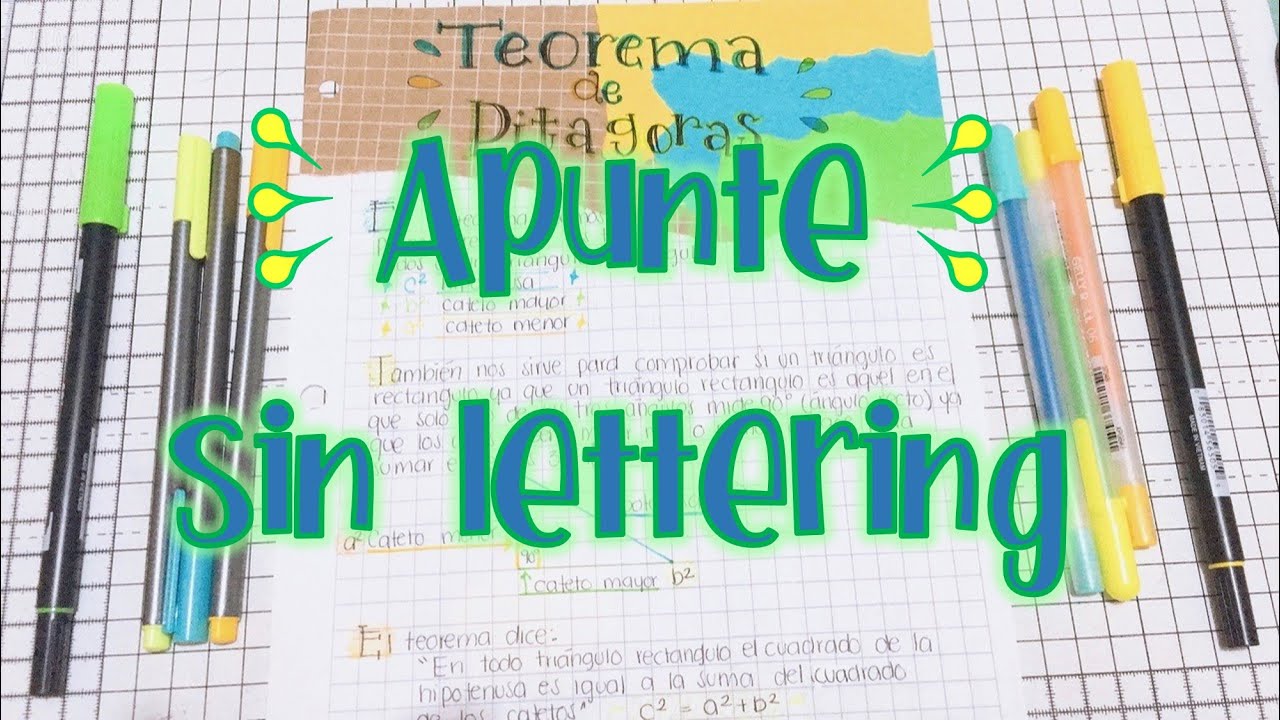 Apunte bonito SIN LETTERING, apuntes cuarentena, letra bonita, apunte ...