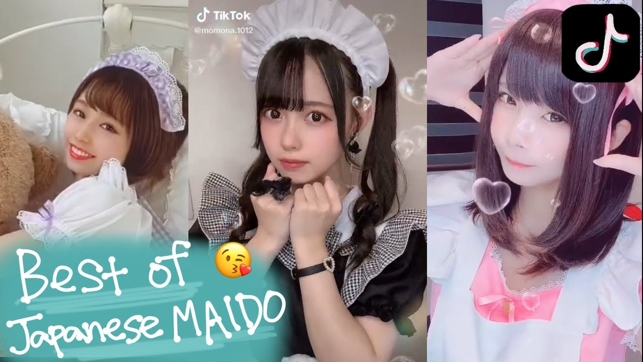 Japanese girl MAID cosplay🎀meido cosplay - YouTube