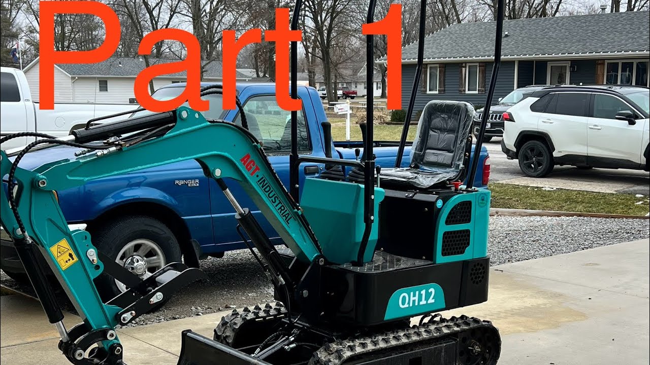 Can We Fix This Cheap Chinese Mini Excavator For Free!? Part 1 - YouTube