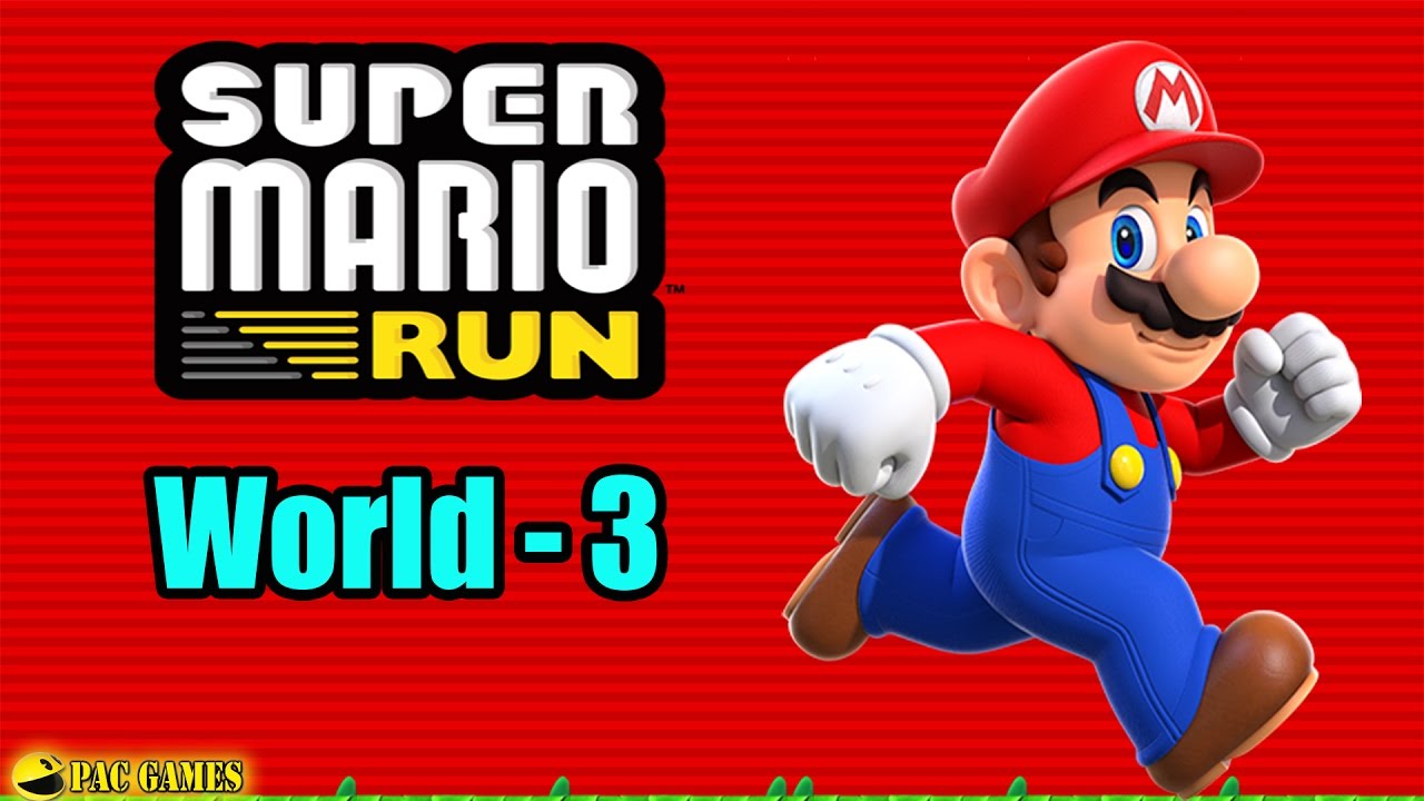Super Mario Run - World 3 All Levels / Boss Level Gameplay Walkthrough ...