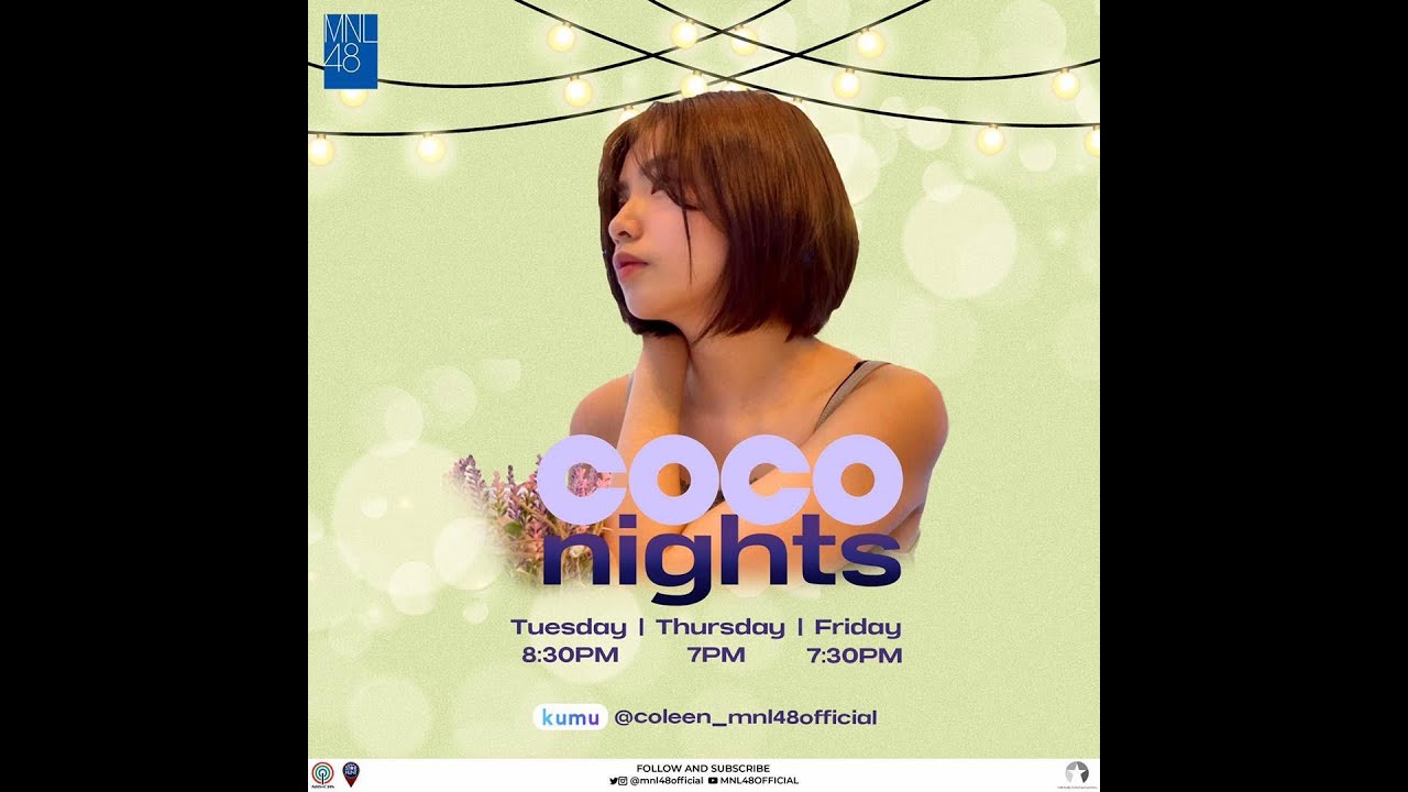 【MNL48 Coleen】COCO Nights KUMU Live || August 6, 2021 - YouTube