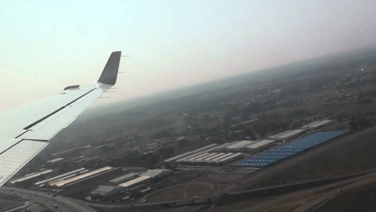 Plane Take Off (Inside View) - YouTube
