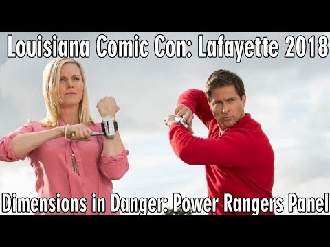 Louisiana Comic Con 2018: Lafayette - Power Rangers Panel - YouTube
