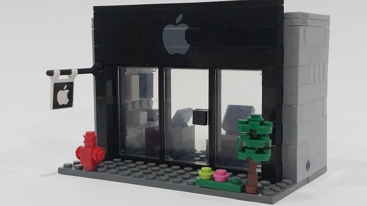 LEGO apple store - YouTube