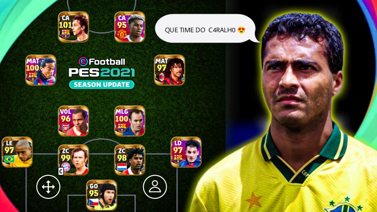 TIME FULL ICONIC MOMENT? RELEMBRANDO OS TEMPOS DE PES 2021😍 eFootball ...