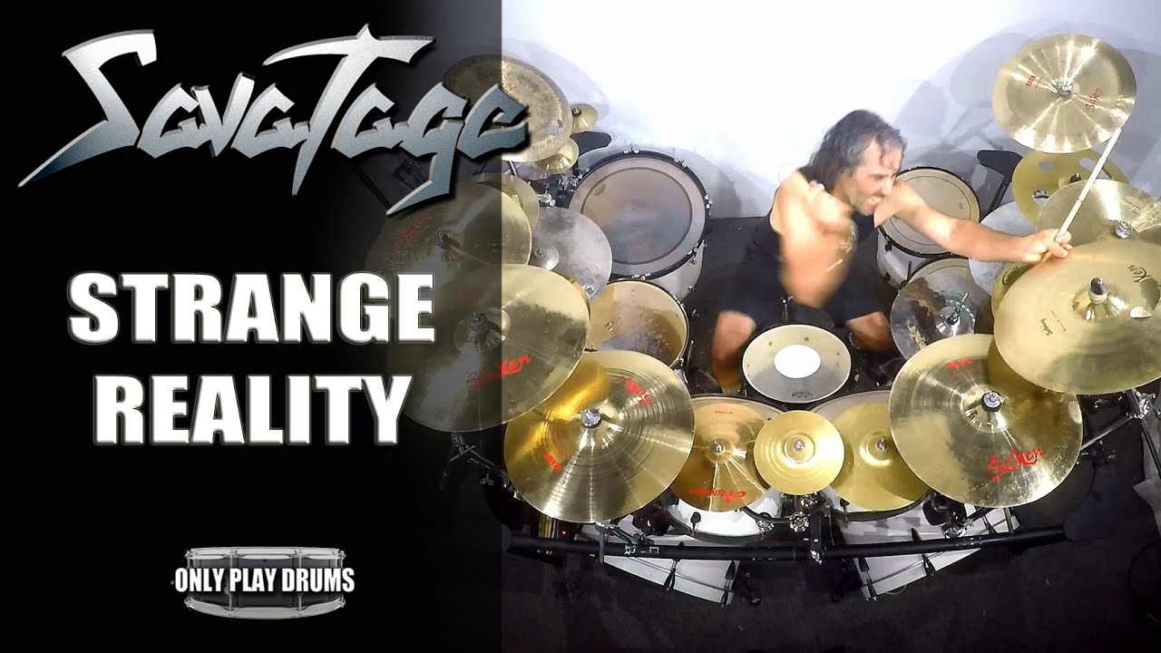 Savatage - Strange Reality (Only Play Drums) - YouTube