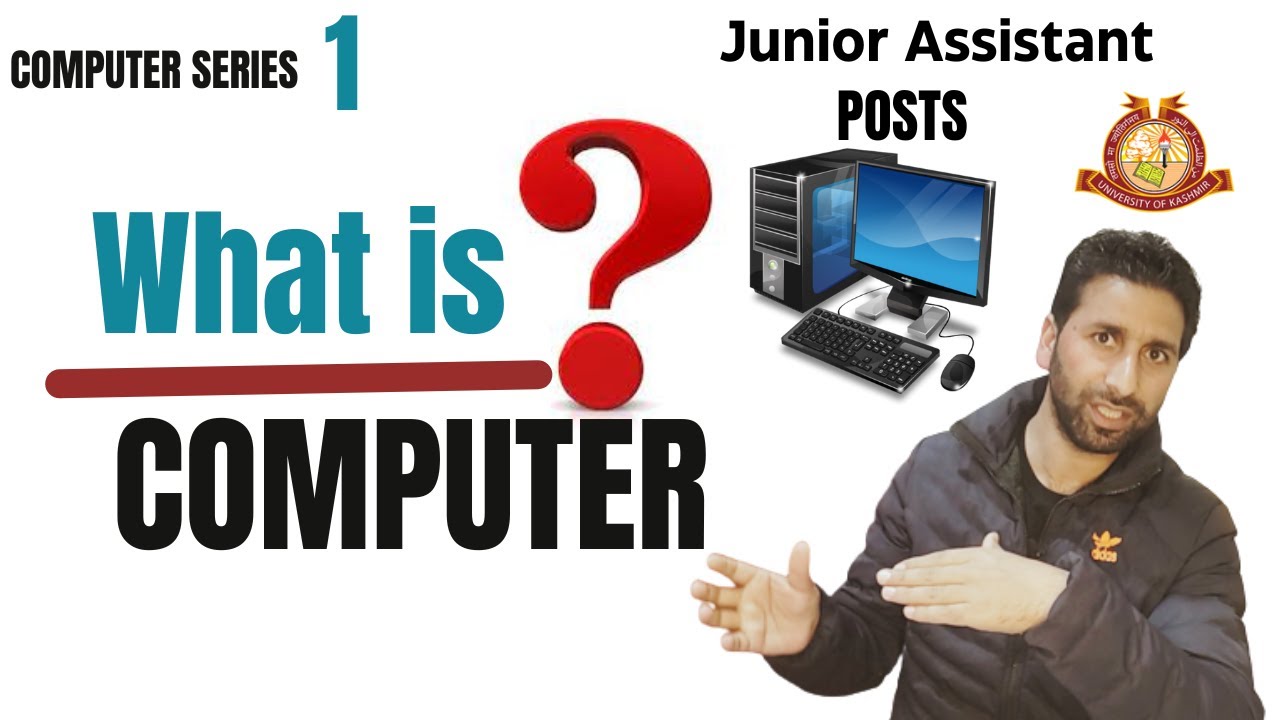 What is Computer |Introduction on Computer| Junior Assistant - YouTube