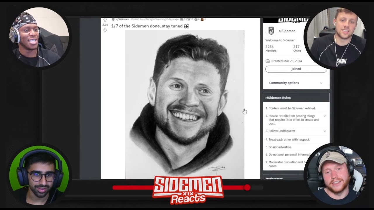 Harry Calls Out Behzinga's Lazy Eye - YouTube