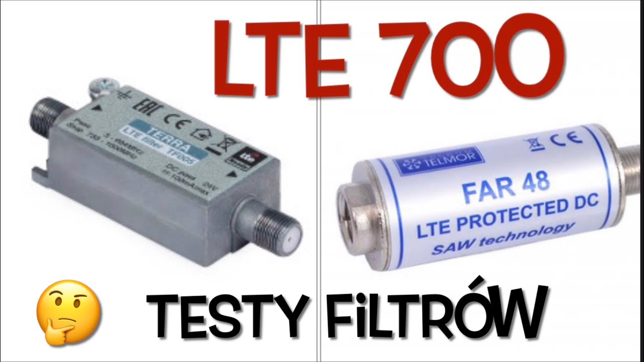 Internet LTe 700 w Polsce,testy filtrów 4G i 5G,tłumienie zakłóceń w ...