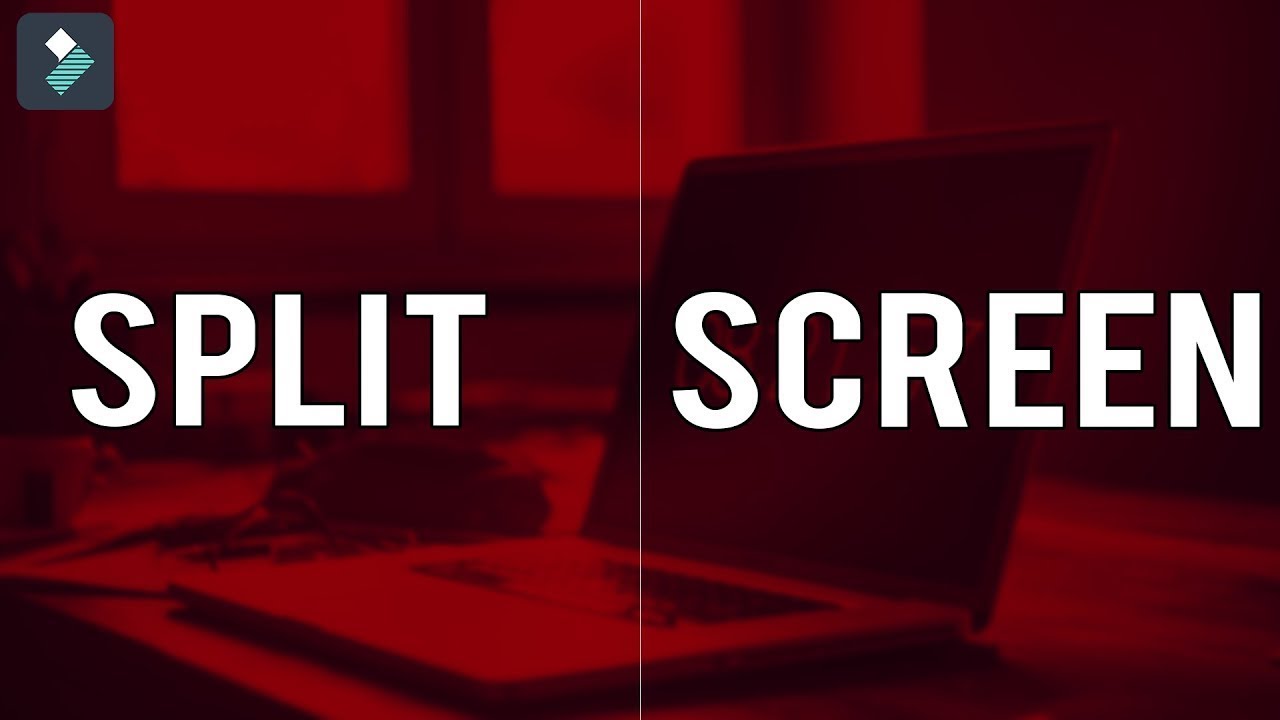 How To Do Split Screen In (Wondershare Filmora 9) - YouTube