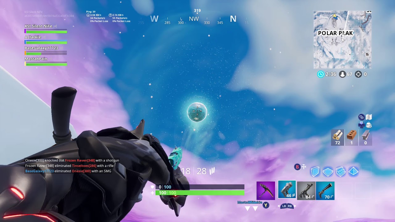 Weird noise coming from Ice sphere (fortnite) - YouTube